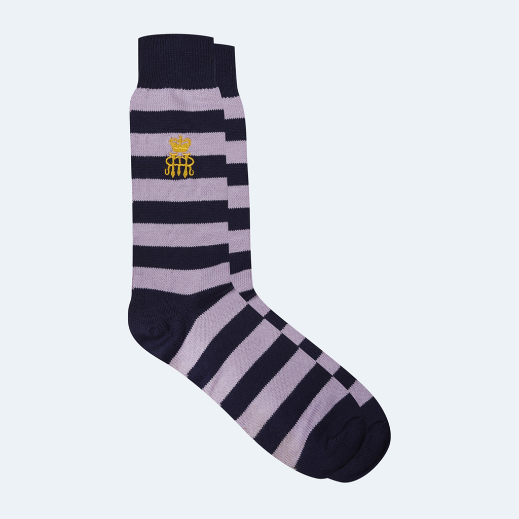 Socks - Box of 6 Daily Colour Striped - HRR Shop